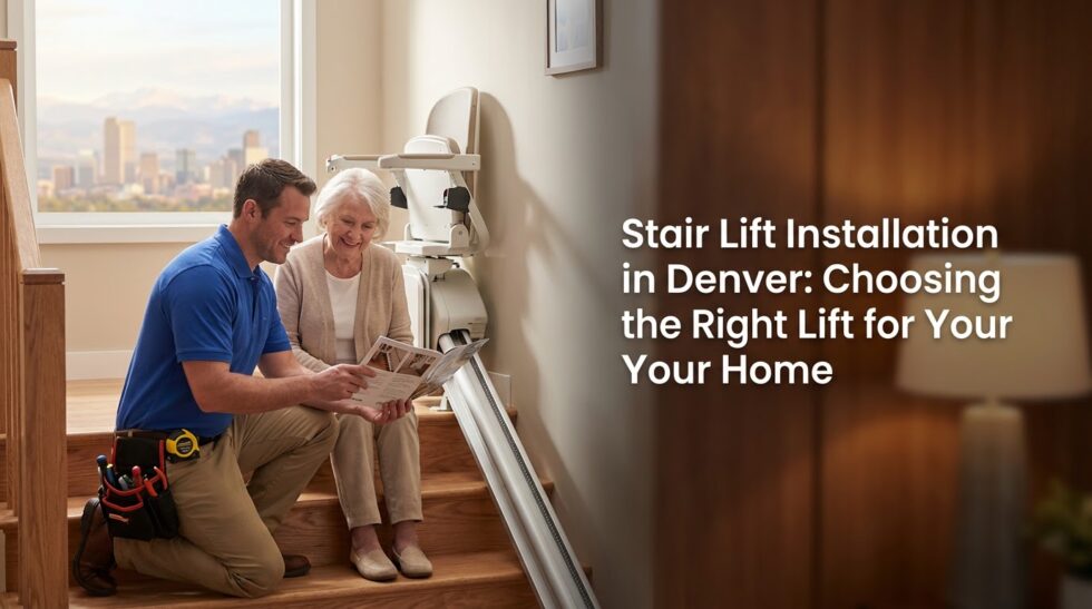 Stair Lift Installation in Denver | Find the Right Lift